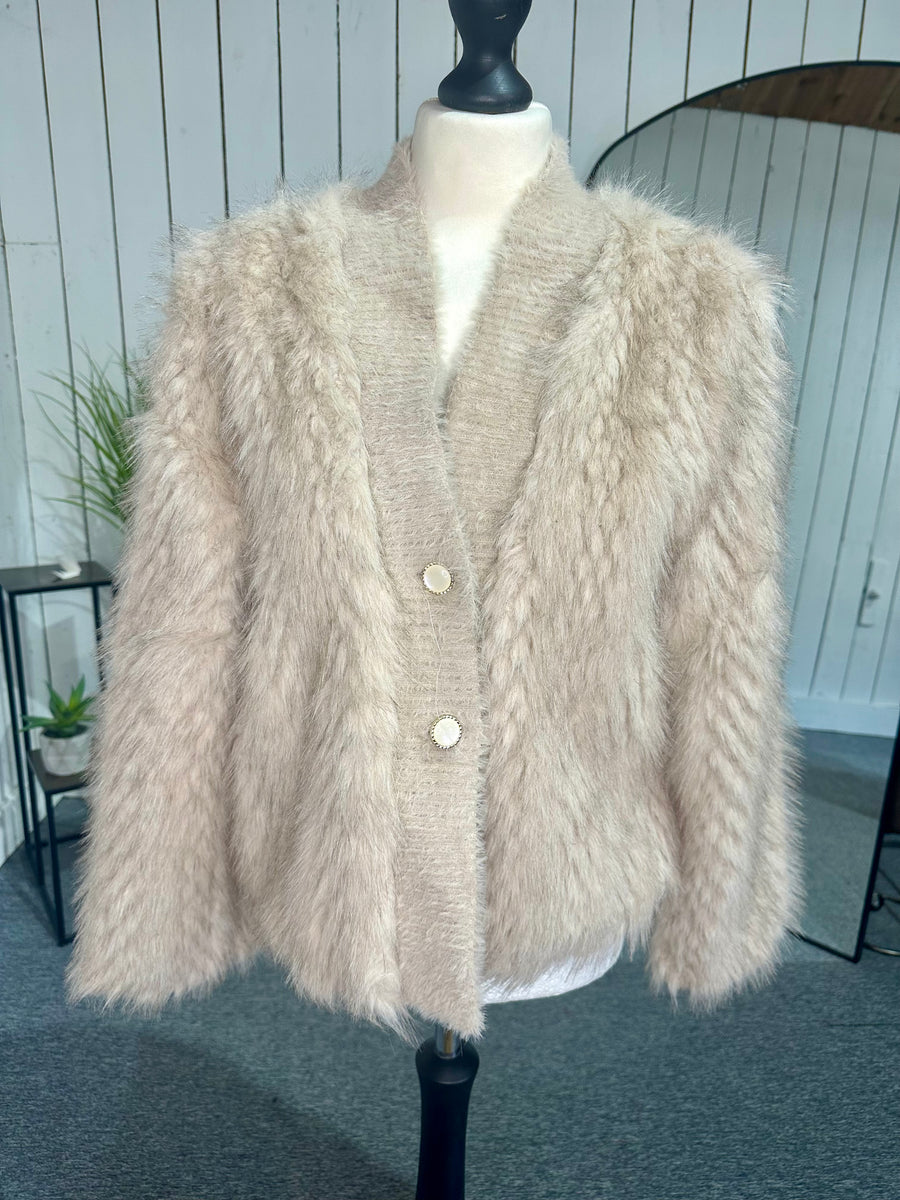 Milan Fur Jacket – Button Boutique