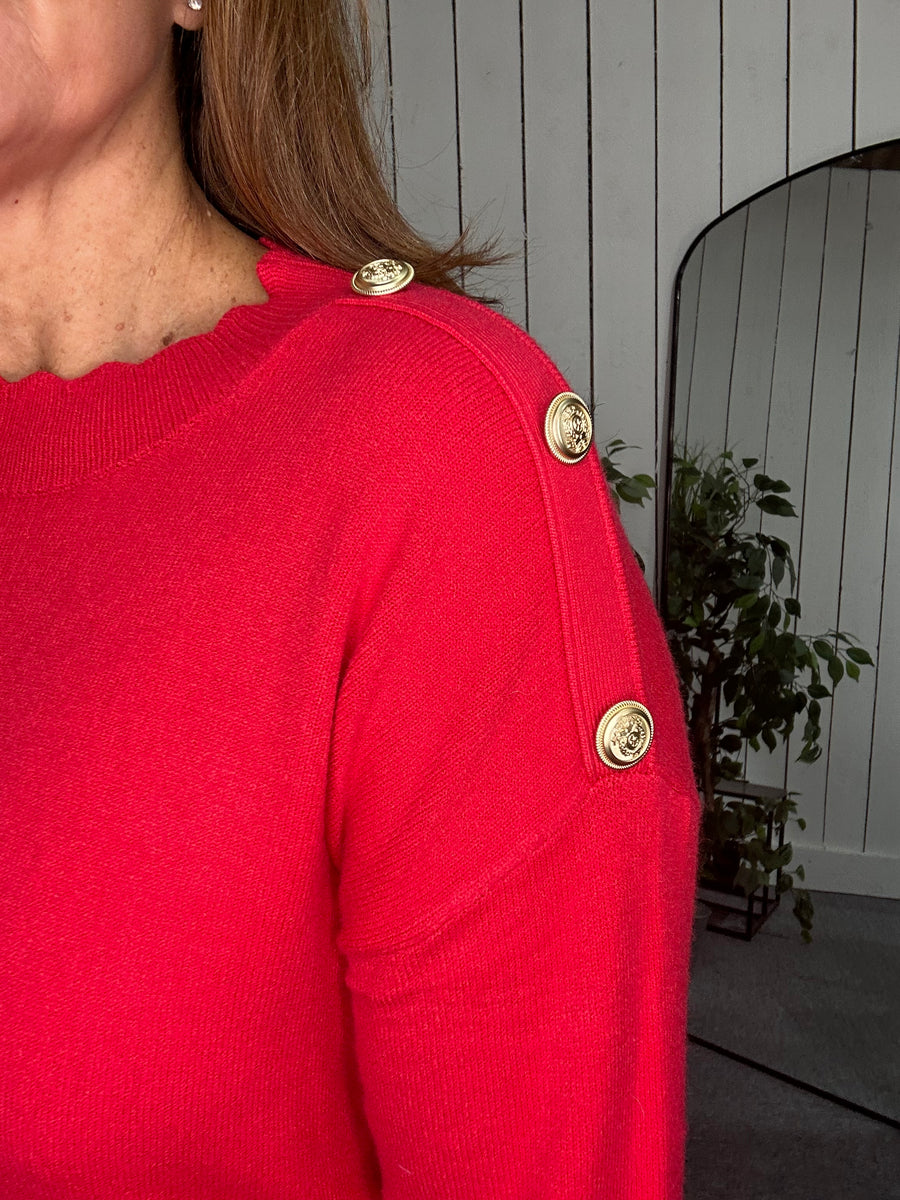 Button Jumper Dress – Button Boutique